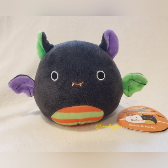 Squishmallows | Toys | Squishmallows Fariq The Bat Grace The Ghost ...